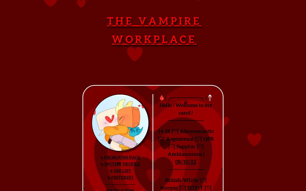 THE VAMPIRE WORKPLACE